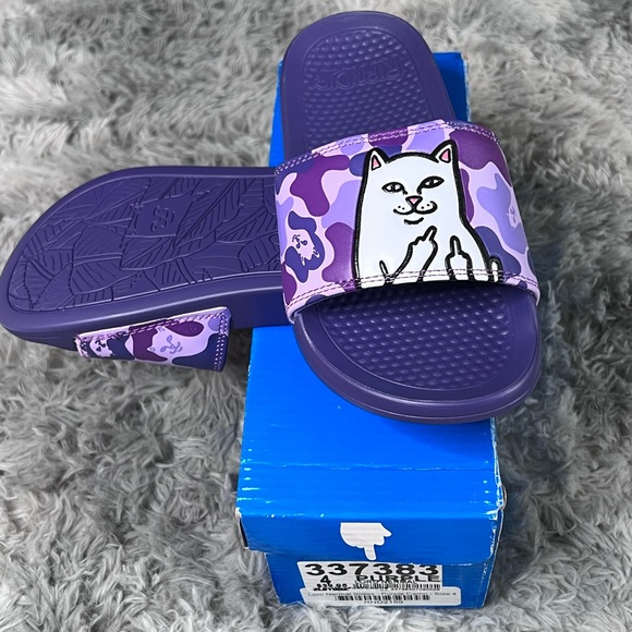 Ripndip | Shoes | Purple Rip N Dip Sandals Slides | Poshmark